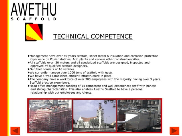 Awethu Scaffold Profile PDFb 2015 | PDF | Construction Industry ...