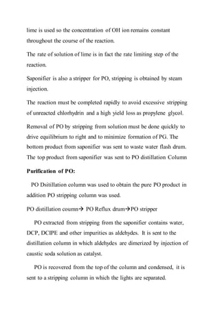 Propylene Oxide Unit | DOCX