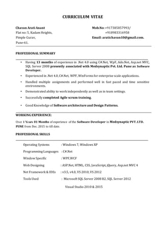 Arati-Chavan Resume | DOCX