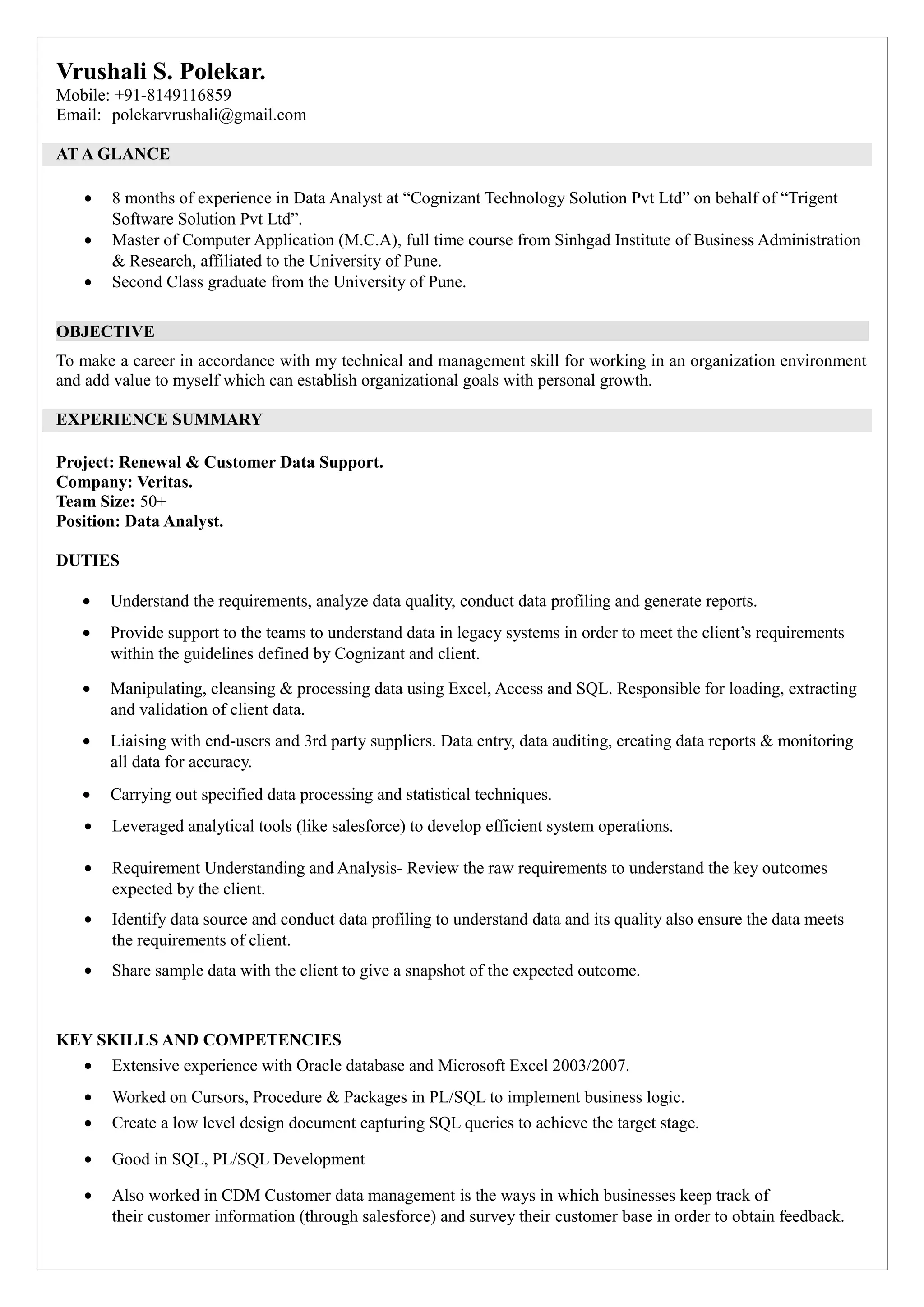 Vrushali CV_data analyst (1) | DOC