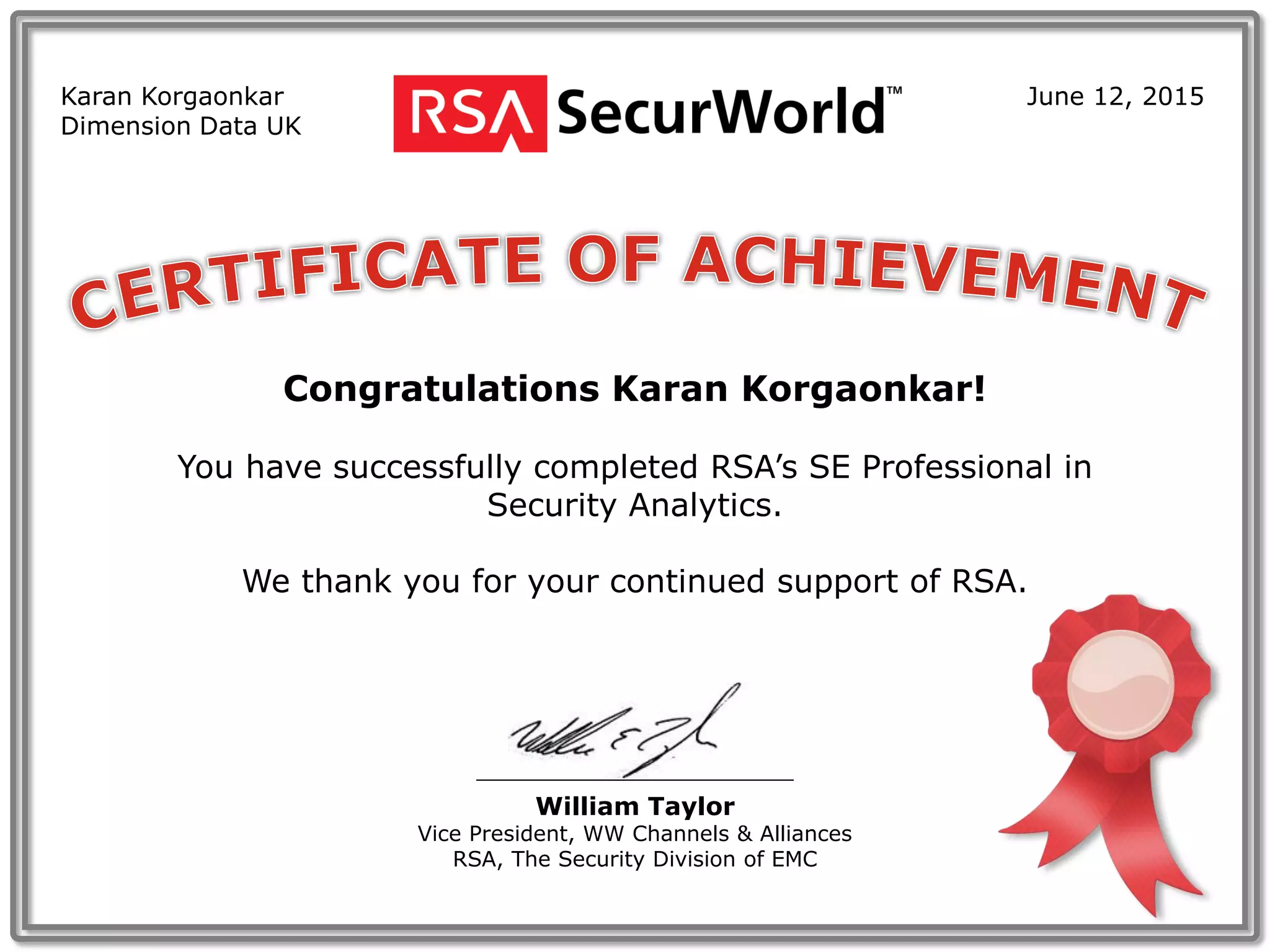 Certificate | PDF