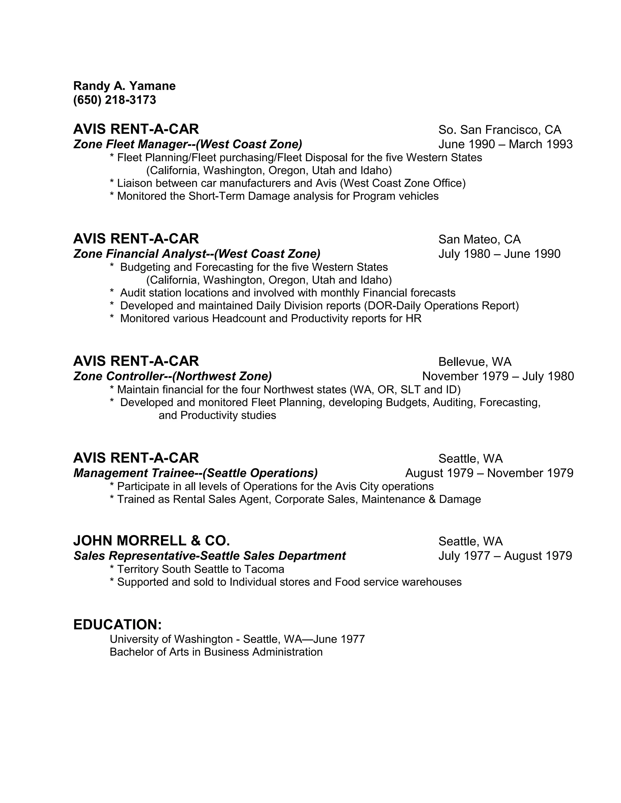 Randy A. Yamane | DOC