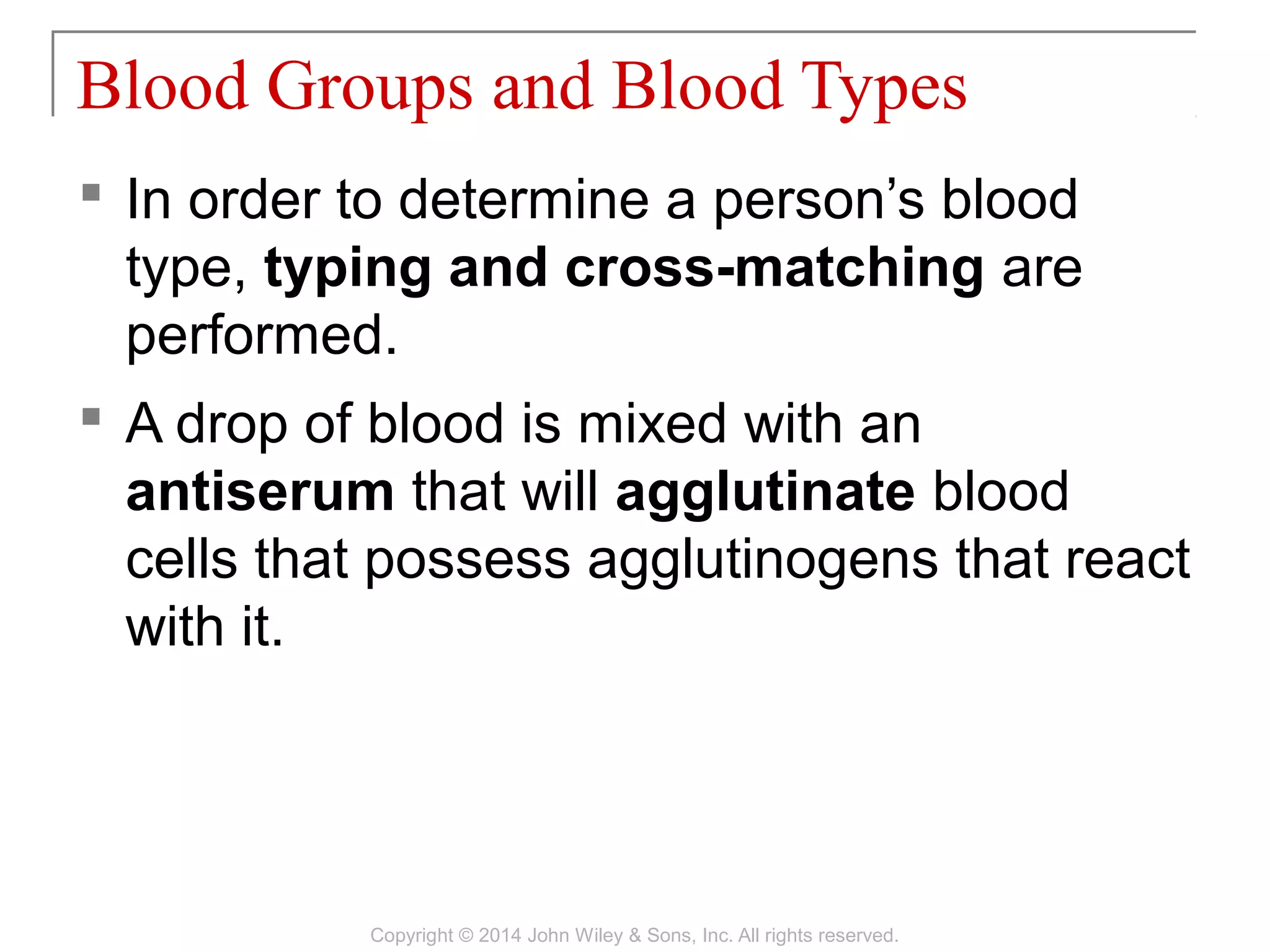 19 [chapter 19 the cardiovascular system the blood] | PPT