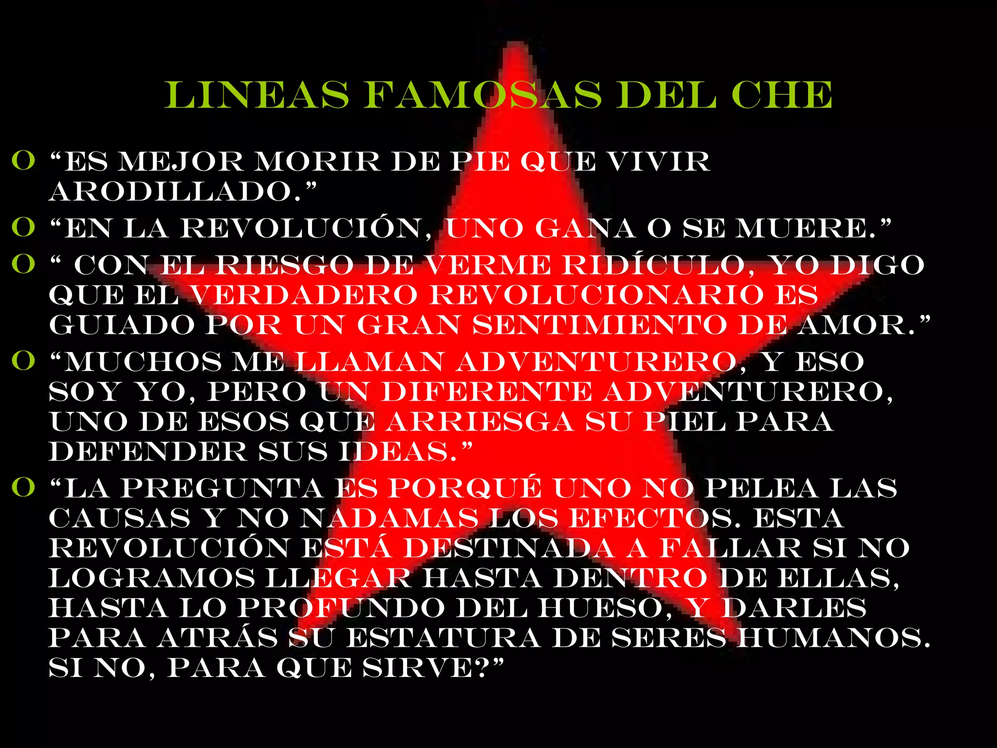 El Che Guevara | PPT