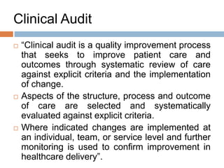 cLINCAL aUDIT.pptx