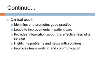 cLINCAL aUDIT.pptx
