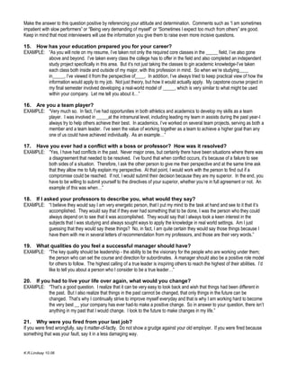 19 comptency questions and answers | PDF | Resume Writing and Advice ...