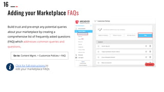 19 Coolest Features on Arcadier | PPT
