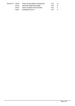 Laurier_Student_Transcript | PDF