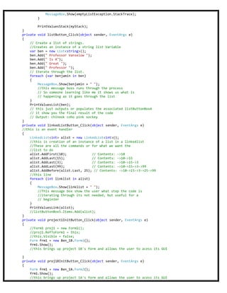 final project for C# | PDF