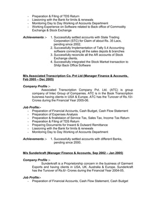 CV_Mandeep CPA 3-11 | DOC