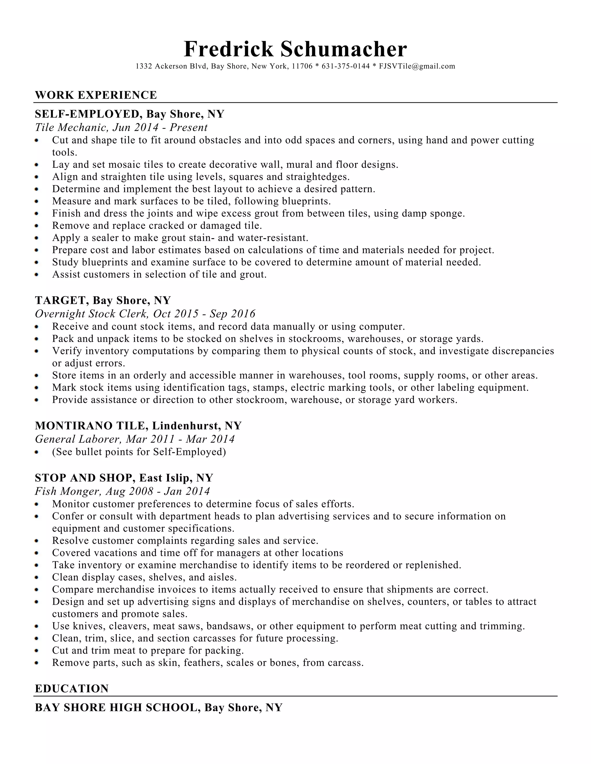 Schumacher_Resume | PDF
