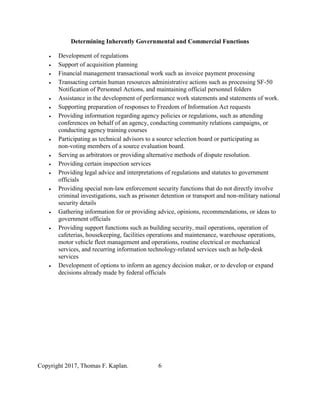 Determining IG and Commercial Functions | PDF