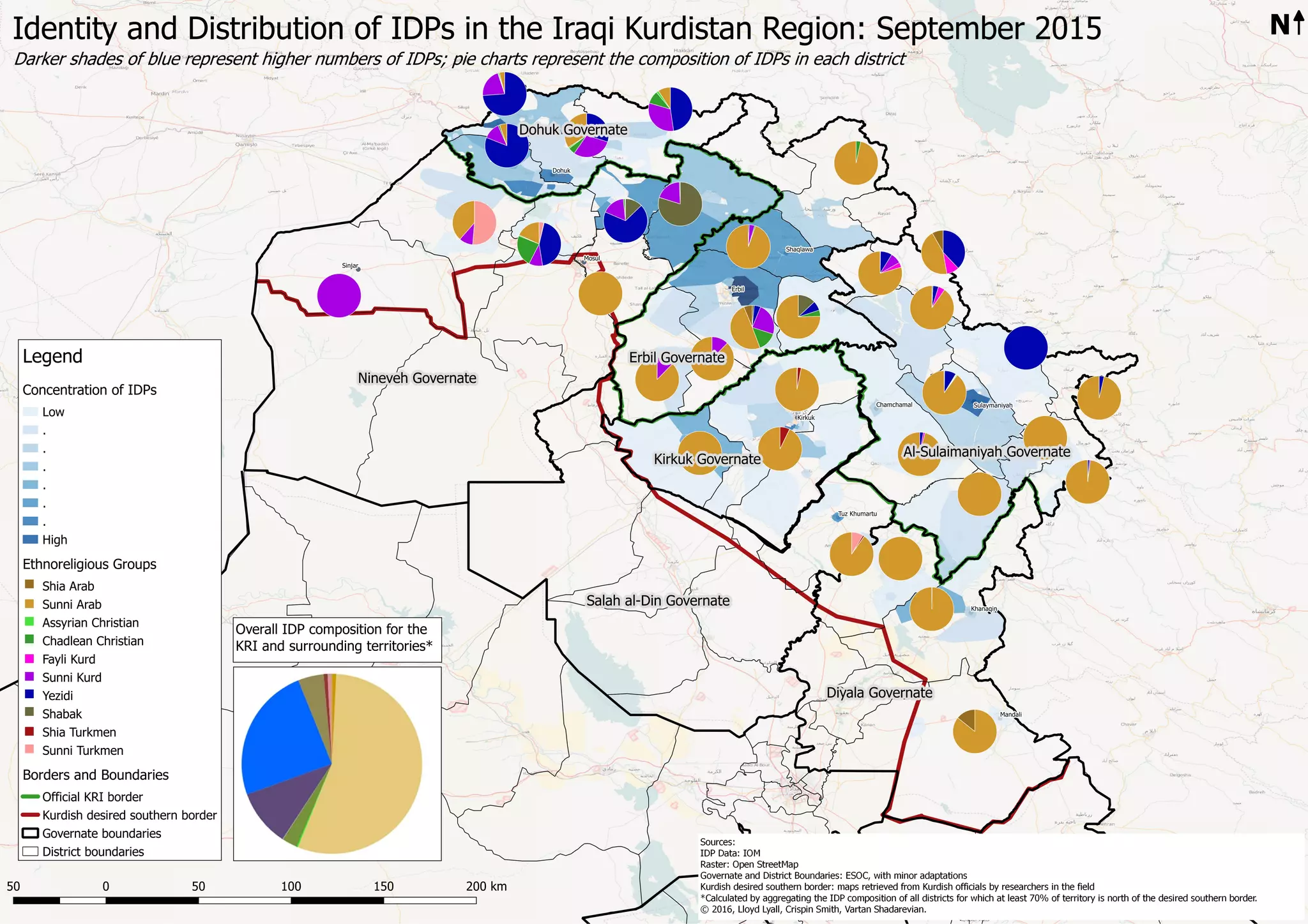 IDP pie charts (OSM) | PPT