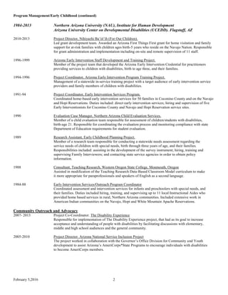 2016.03-14. Resume-LENZ | PDF | Daycare and Pre-School | Parenting