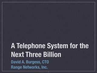 David Burgess's Presentation at Emerging Communication Conference ...