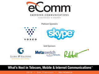 David Burgess's Presentation at Emerging Communication Conference ...