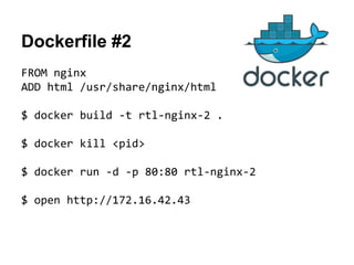 Docker at Monoco.jp (LinkedIn) | PPT