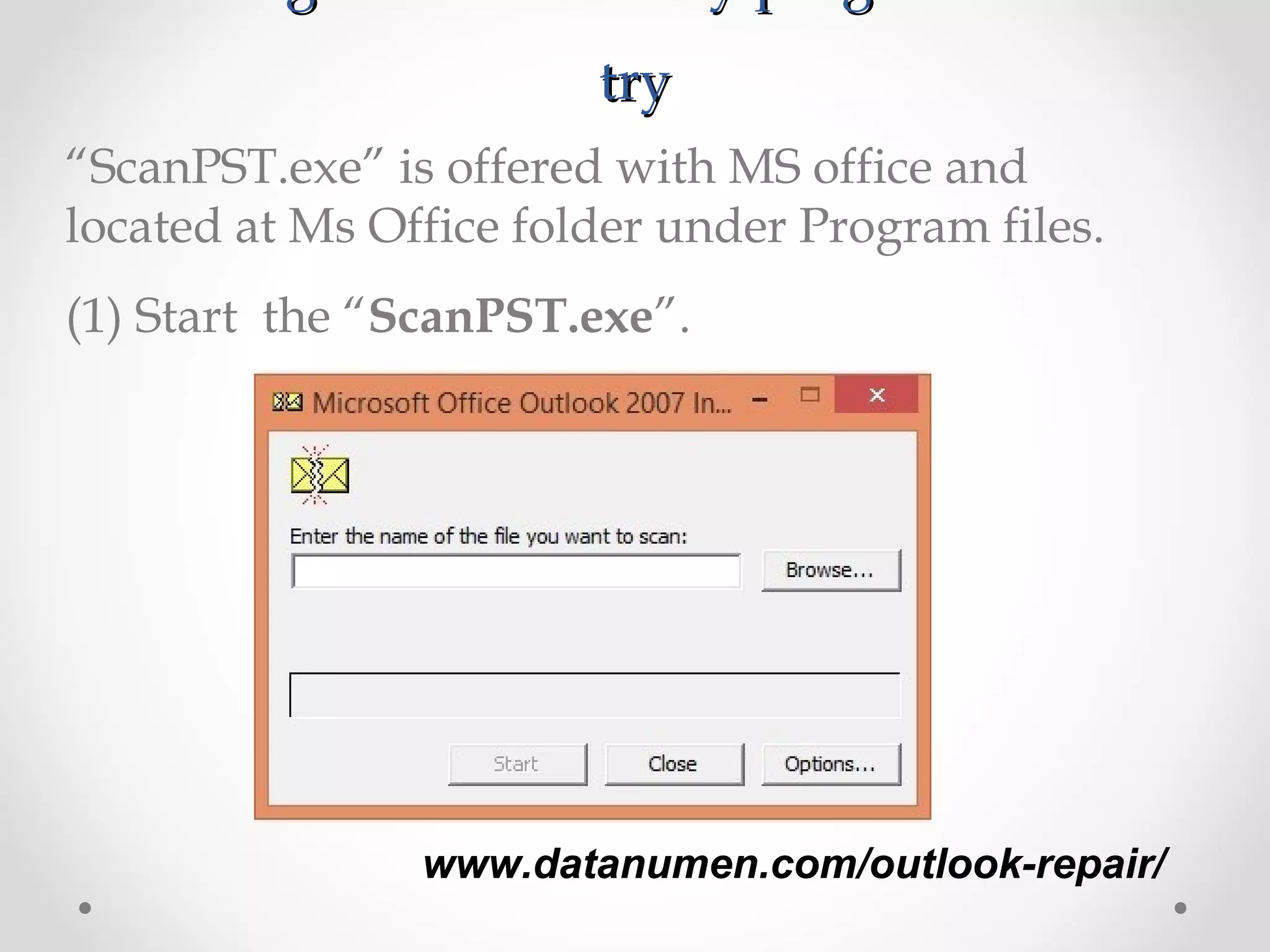 3 Methods To Fix Outlook Error Unable To Display The Folder Ppt It And Internet Support