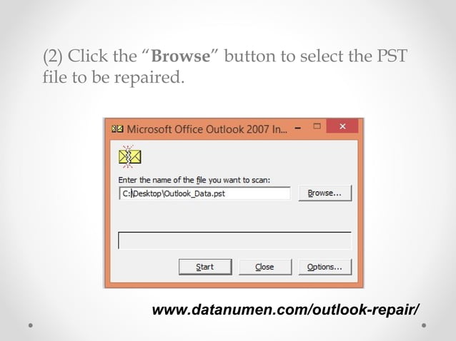 3 Methods To Fix Outlook Error Unable To Display The Folder Ppt It And Internet Support
