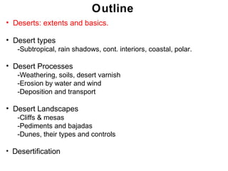 19 deserts forstudents | PPT