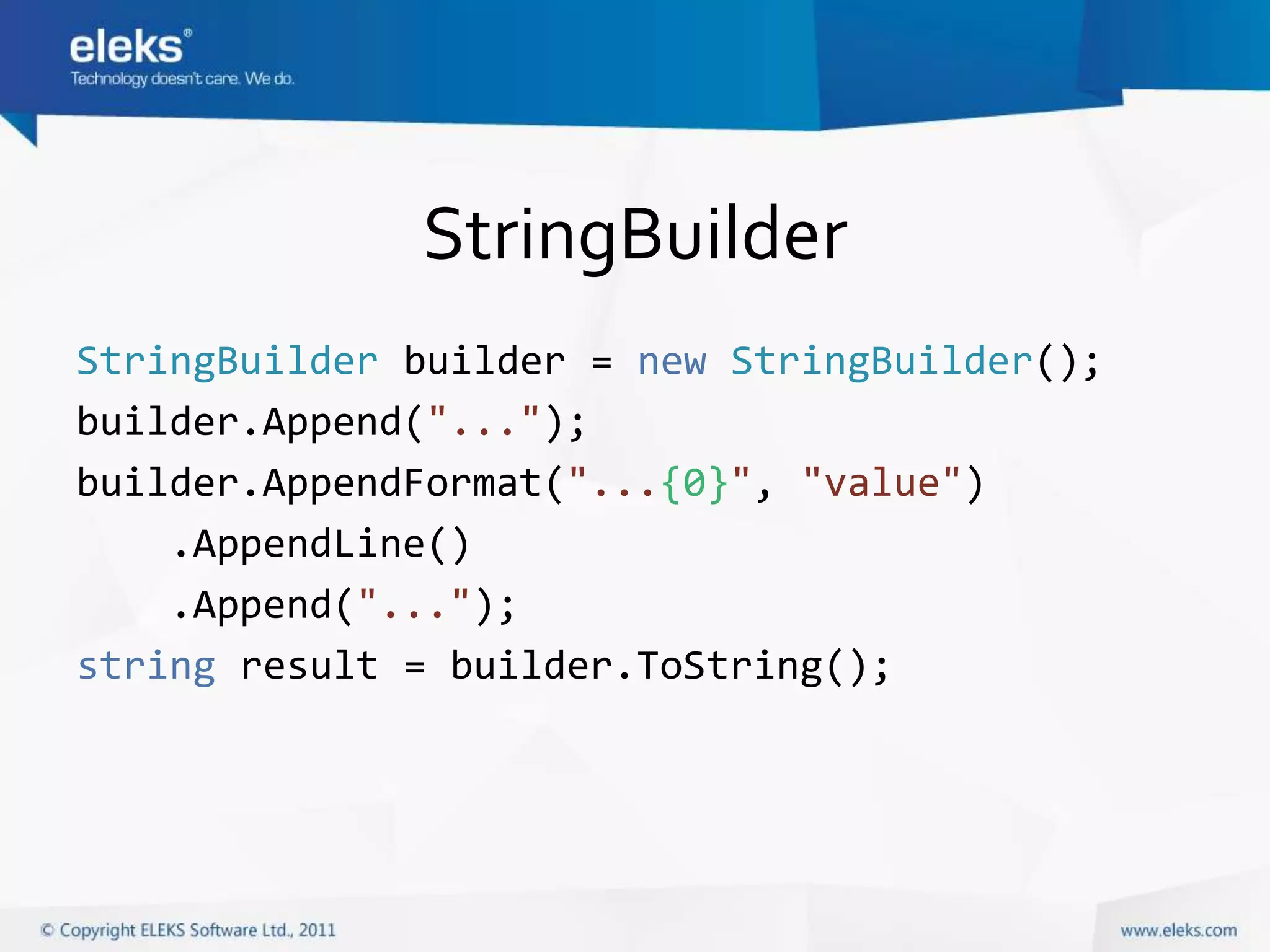 Design patterns part 1 | PPT