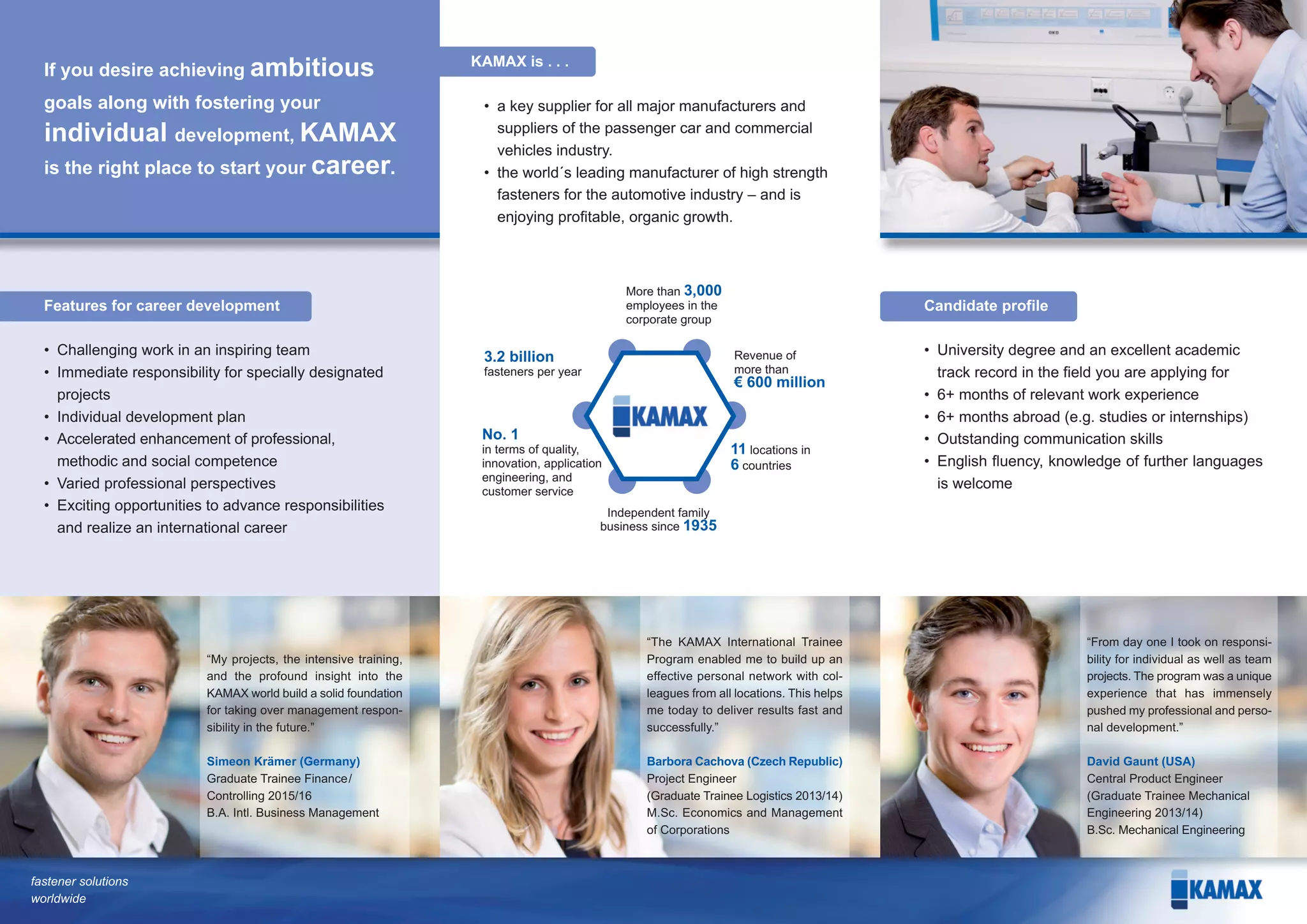 KAMAX-International-Trainee-Program | PDF