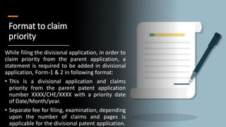 Key Terms of Patent Act # 19: Divisional Application | PPT