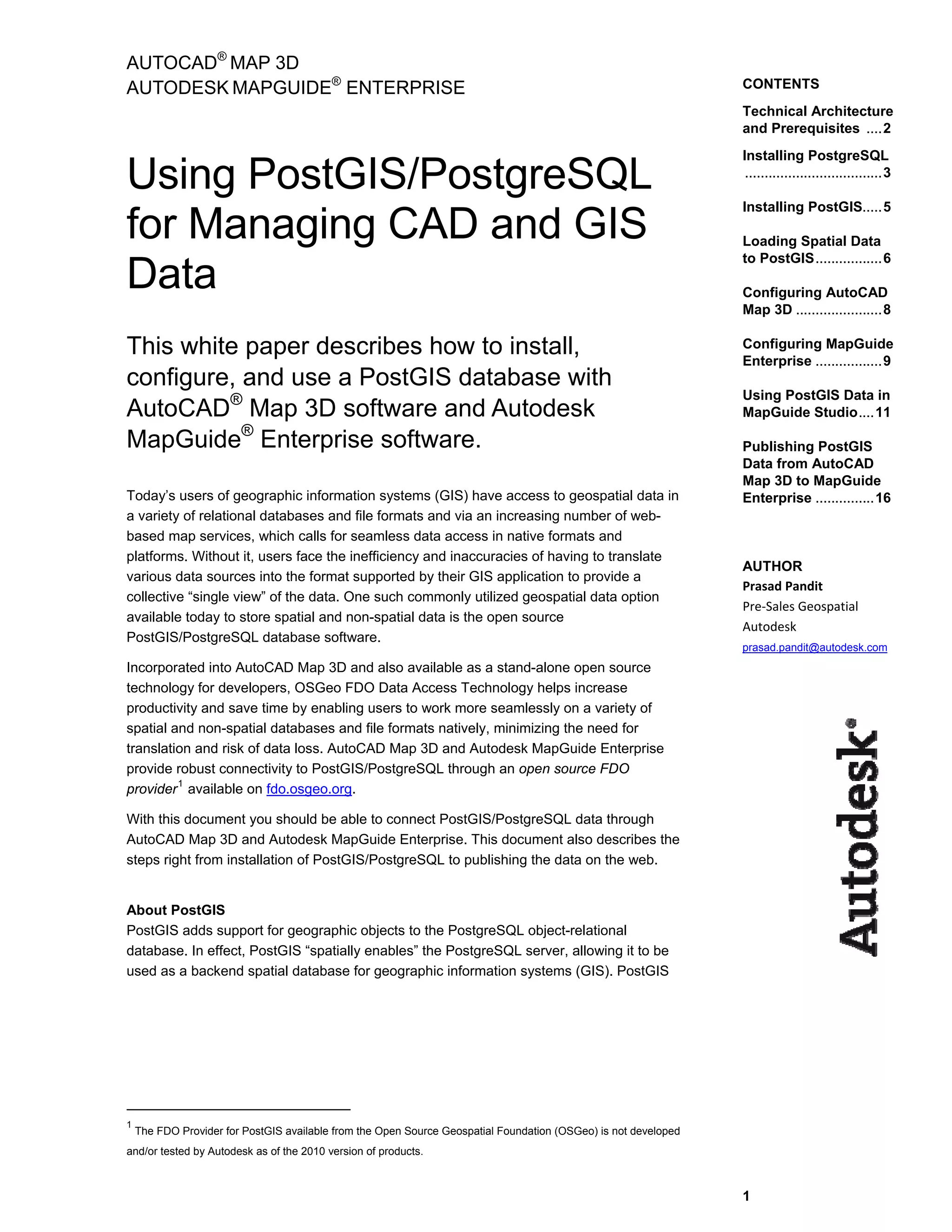 map3d_mapguide_postgis | PDF