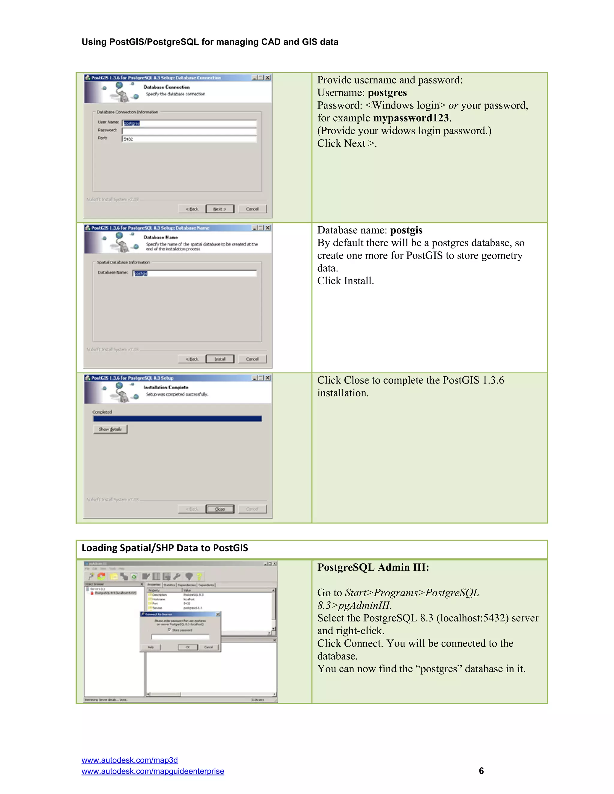 map3d_mapguide_postgis | PDF