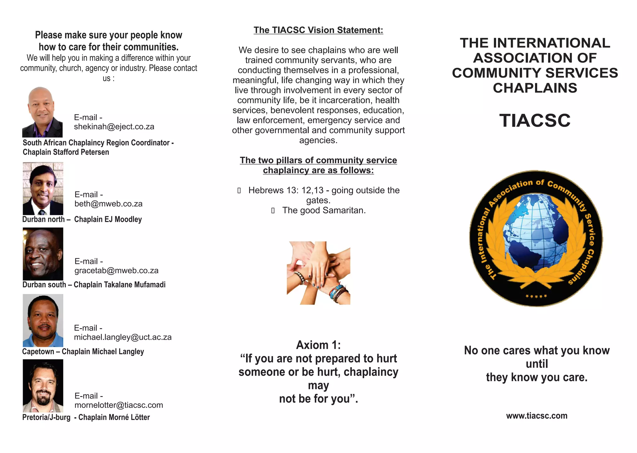 CSC SA Pamphlet | PDF