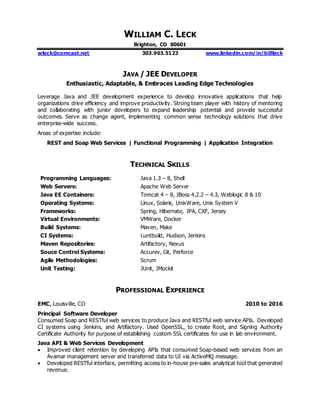 Resume | DOCX | Computer Software and Applications | Computing