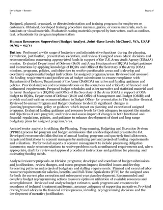 David Sigler Resume | PDF