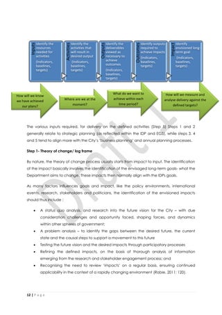 Monitoring and Evaluation Framework | PDF