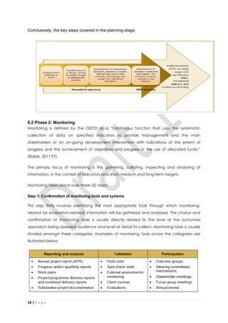 Monitoring and Evaluation Framework | PDF