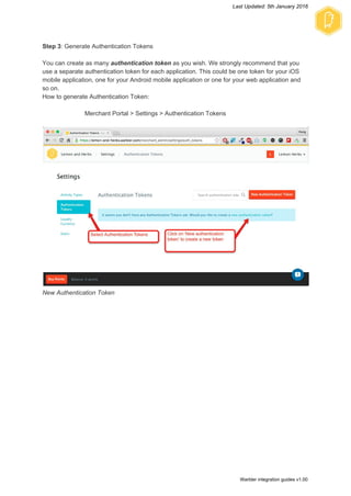 DevelopmentIntegrationGuides-Warbler | PDF