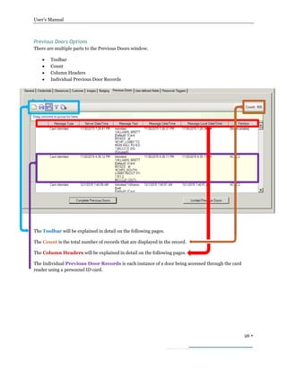 Ccure 9000 Admin user's manual | PDF