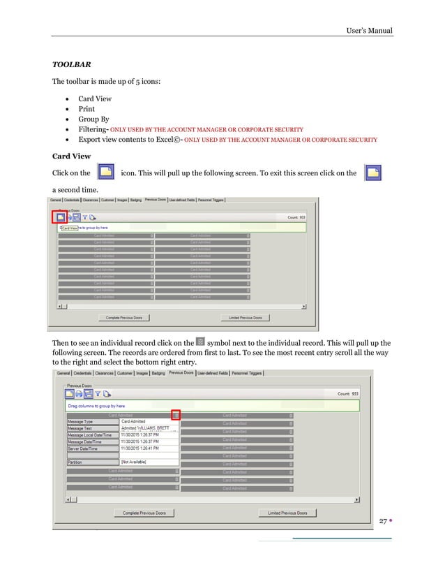 Ccure 9000 Admin user's manual | PDF | Operating Systems | Computer ...