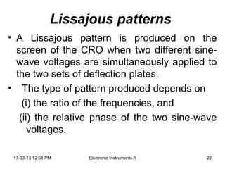 (19) electronic instruments 1 | PPT