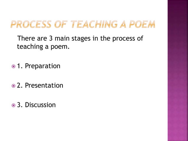 Teaching of poetry and prose at High school.pptx | Homework and Study ...