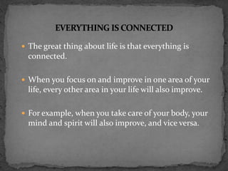 Everyone and everything is connected | PPT