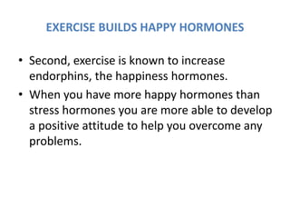 Exercise to improve your mindset | PPTX
