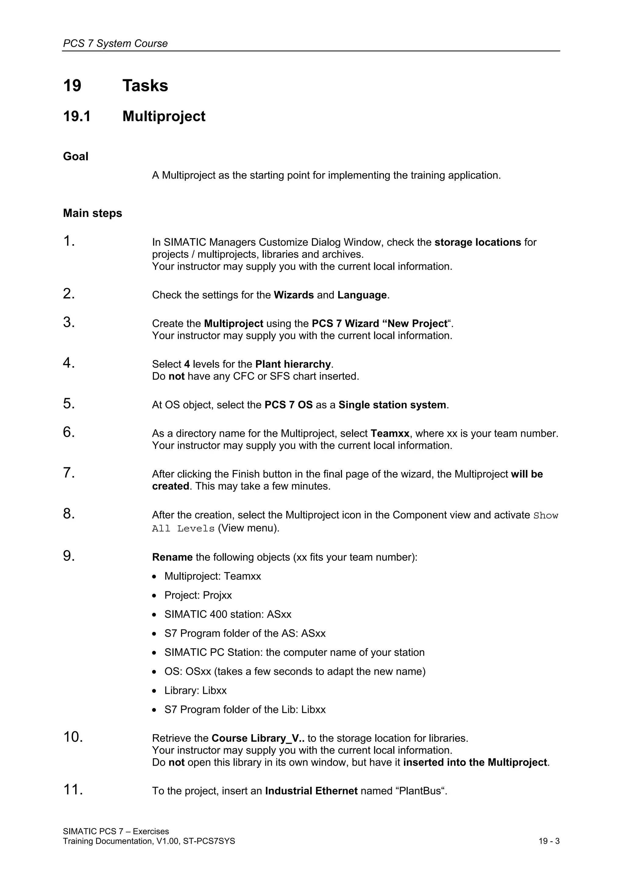 19 exercises v1.00_en | PDF