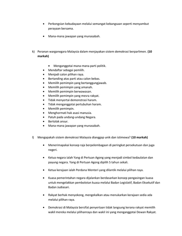 Nota Rujukan Untuk Persediaan Kertas 3 Sejarah SPM 2014 | DOC