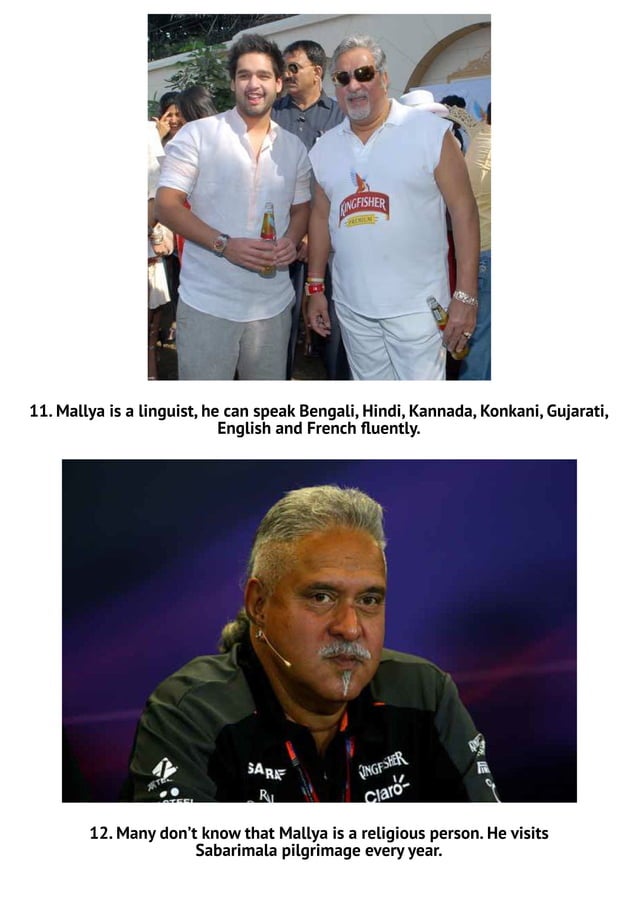 19 facts you didn't know about 'liquor tycoon' vijay mallya!! - rajnikant v s cid jokes | PDF