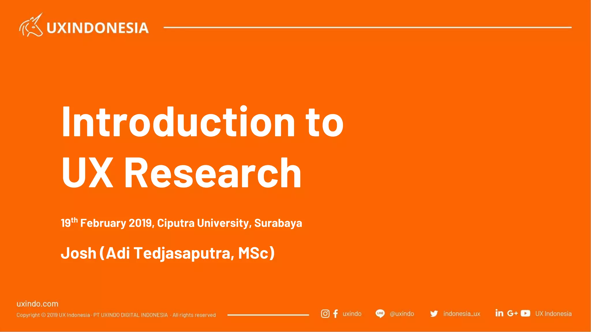 Introduction to UX Research | PDF