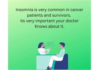 Insomnia in Cancer Patients. | PPTX