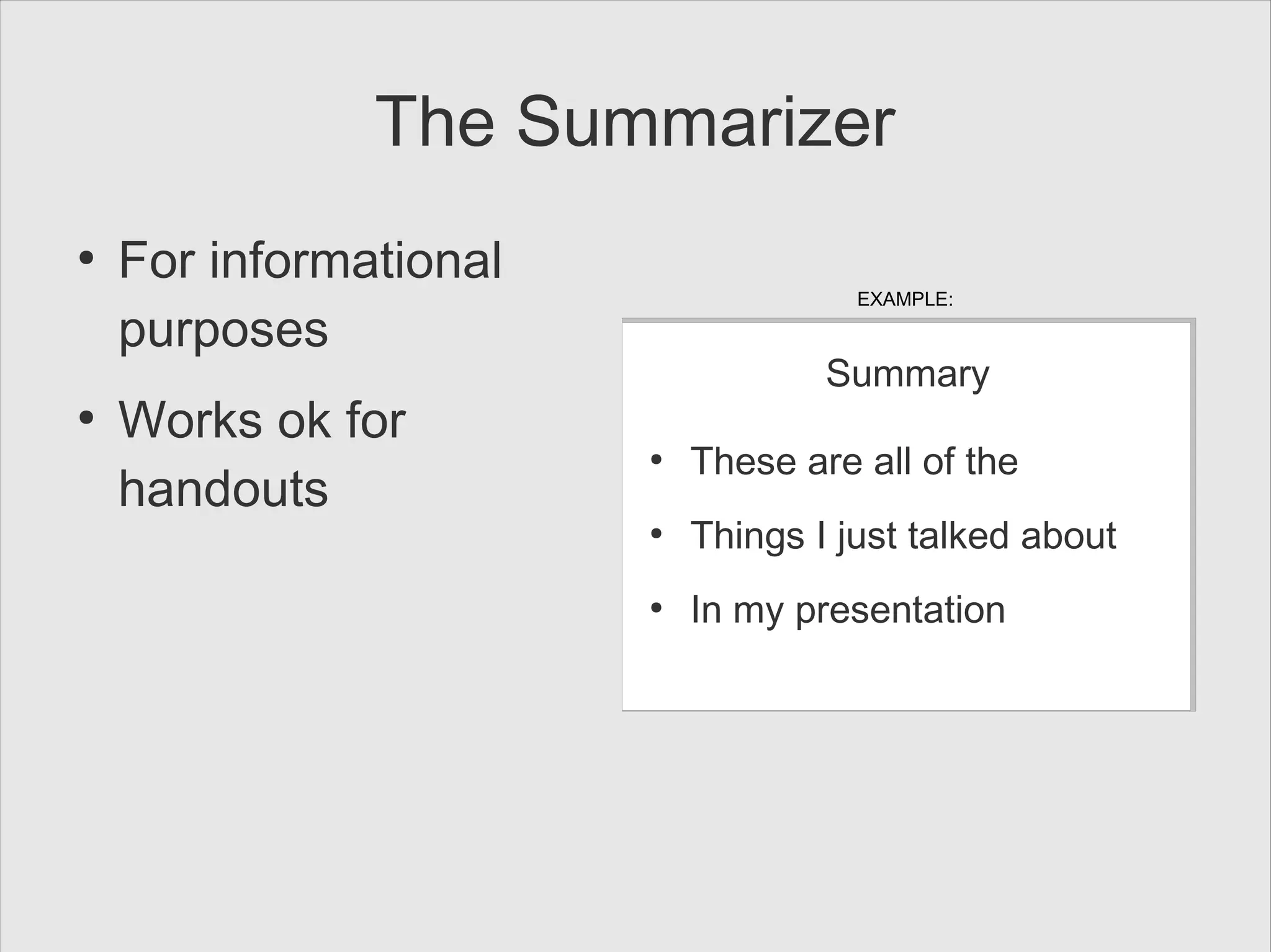 19 Final Slide Ideas for Concluding Your Presentation | ODP