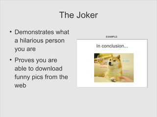 The End Of Presentation Funny