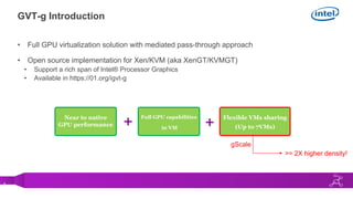 XPDS16: Live scalability for vGPU using gScale - Xiao Zheng, Intel | PPT